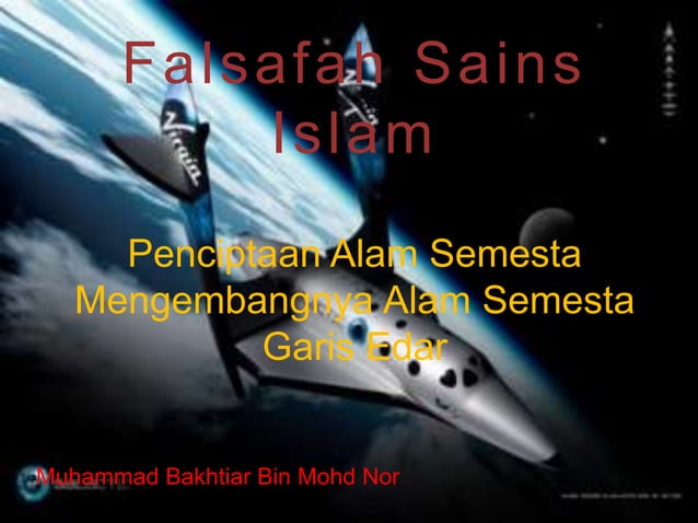Penciptaan alam semesta | PPTX