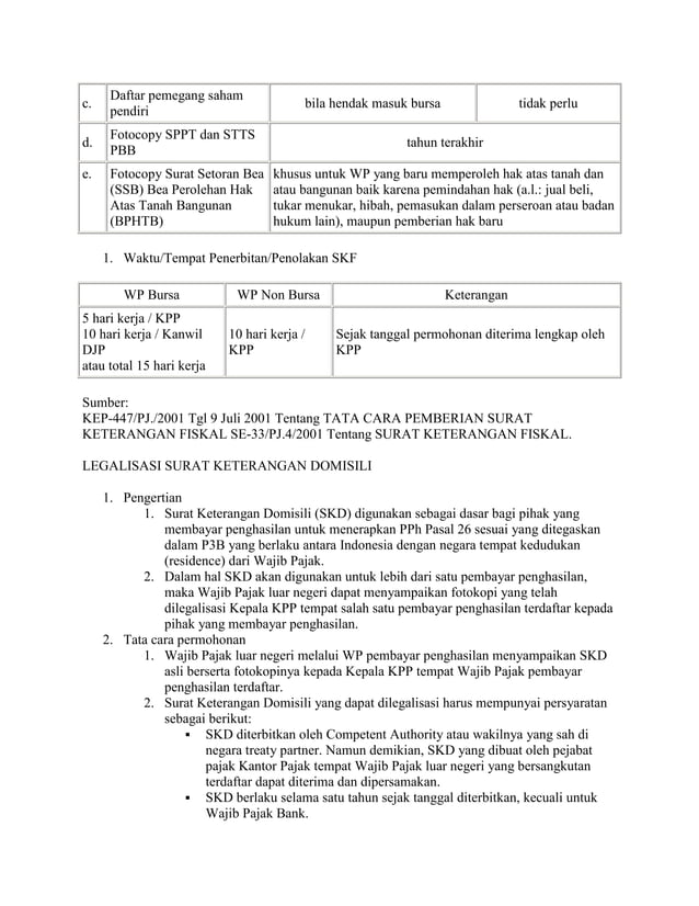 nomor pokok wajib pajak dan pengukuhan pengusaha kena pajak | DOCX
