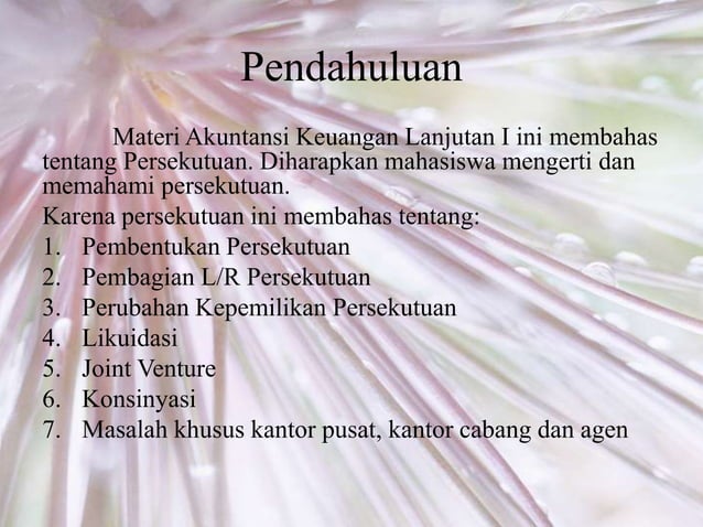 Pendahuluan | PPT