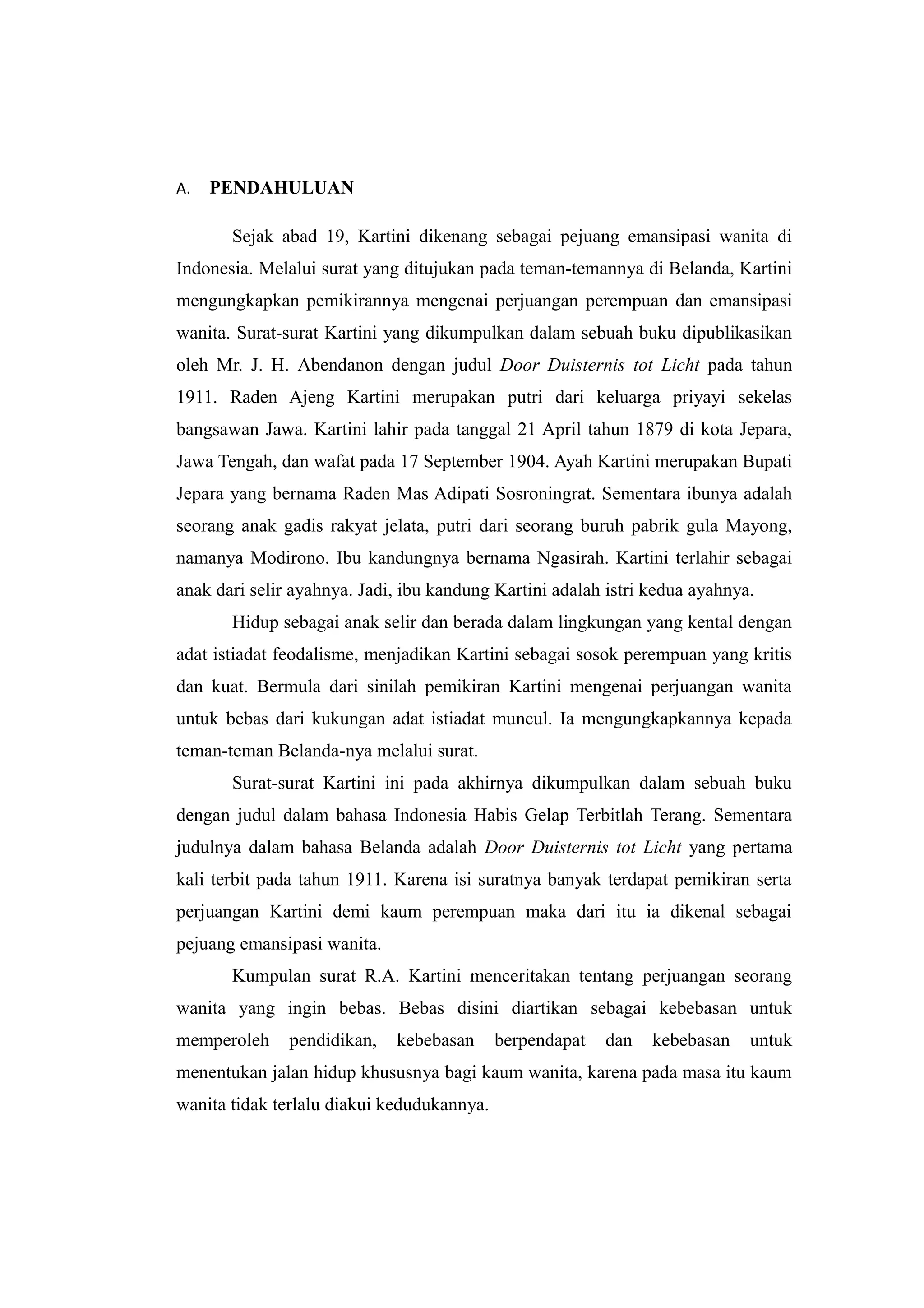 R A Kartini | RTF