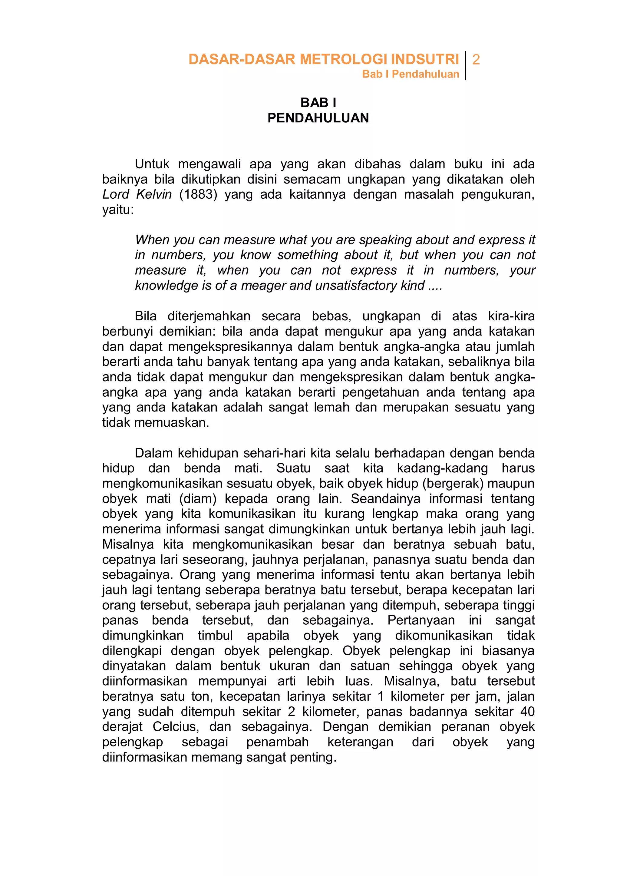 Pendahuluan bab1 | PDF