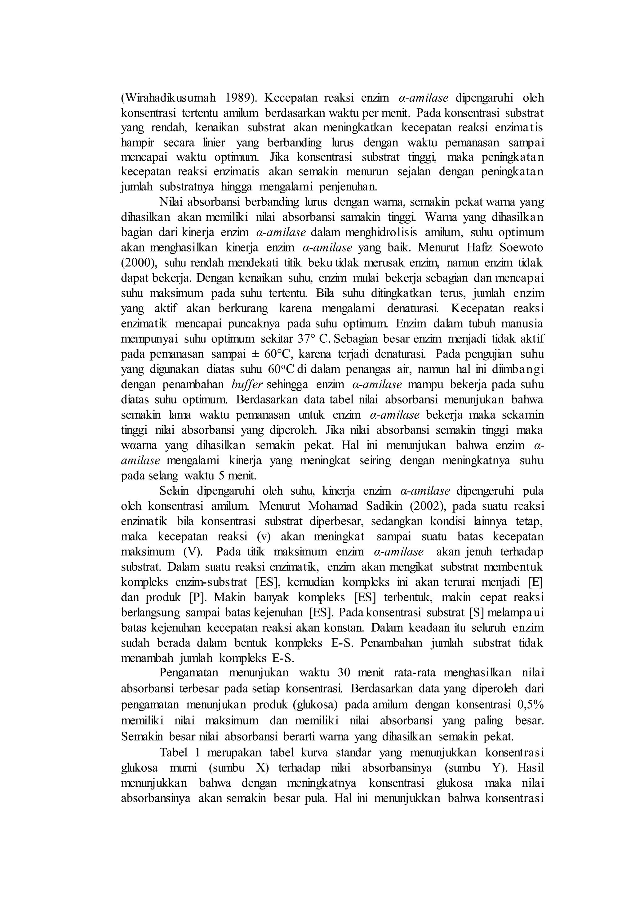 kinetika reaksi enzimatis | DOCX