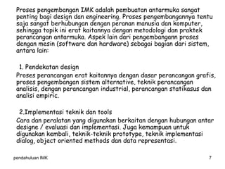 Pendahuluan imk | PPT
