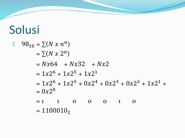 Pendahuluan & sistem bilangan | PPT