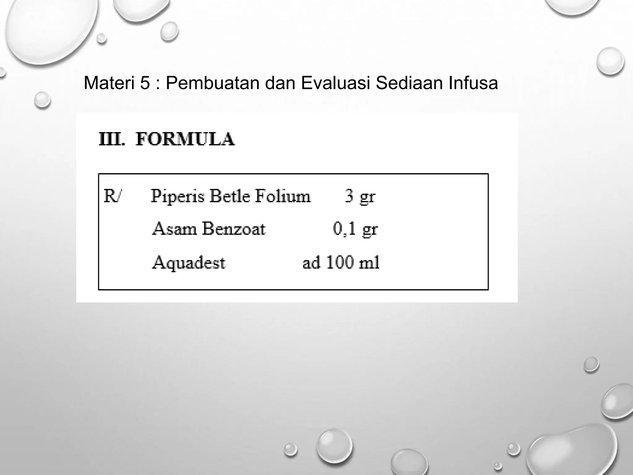 Pendahuluan TS Liquid dan Semisolid 2020 | PPT