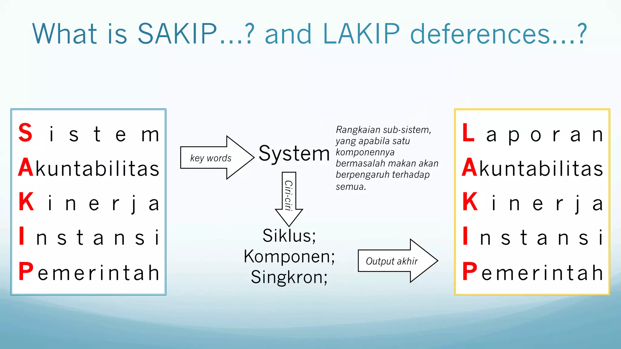 Sistem Akuntabilitas Instansi Pemerintah | PDF