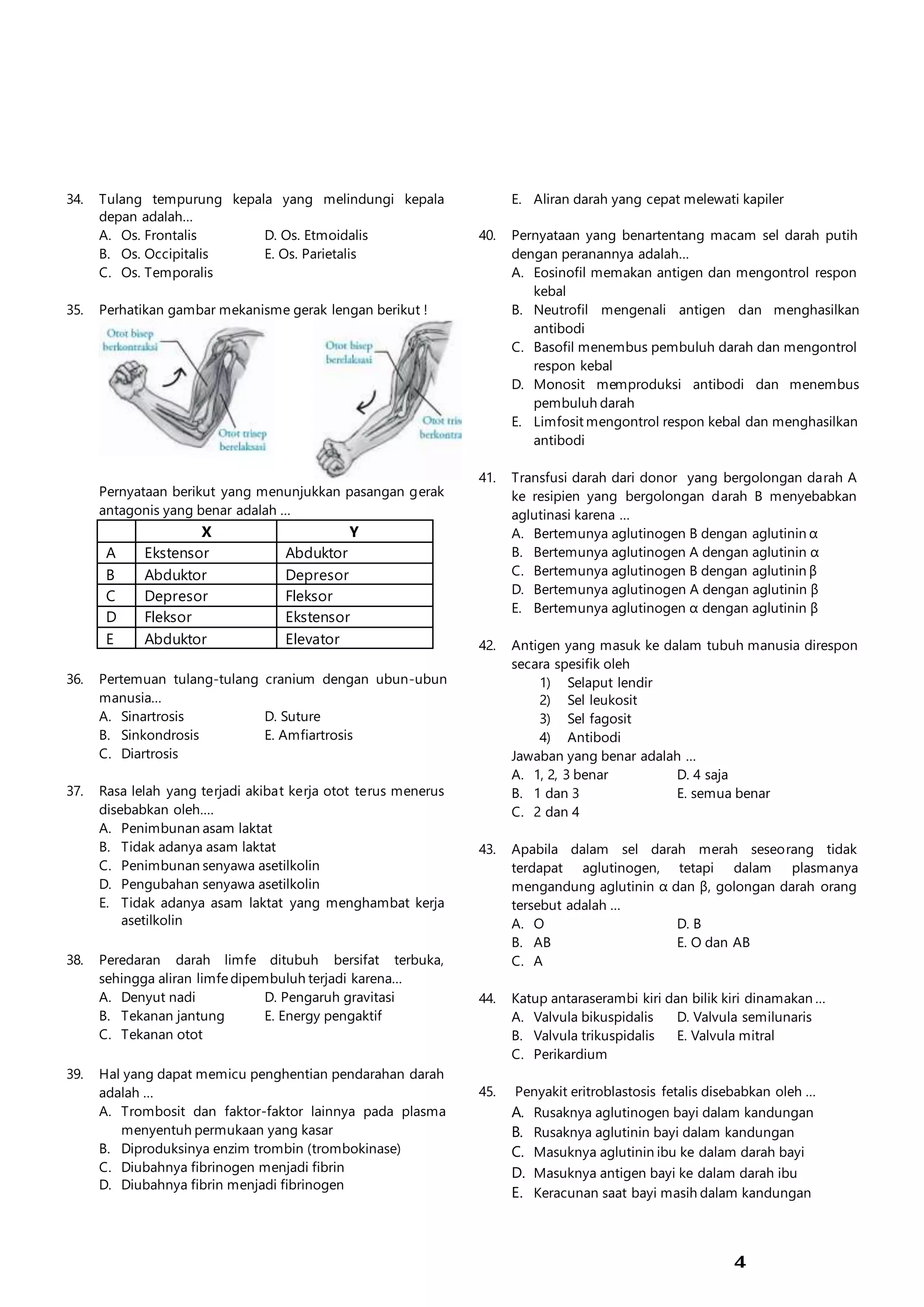 Pendampingan uas 1 biologi kelas 11 | DOCX
