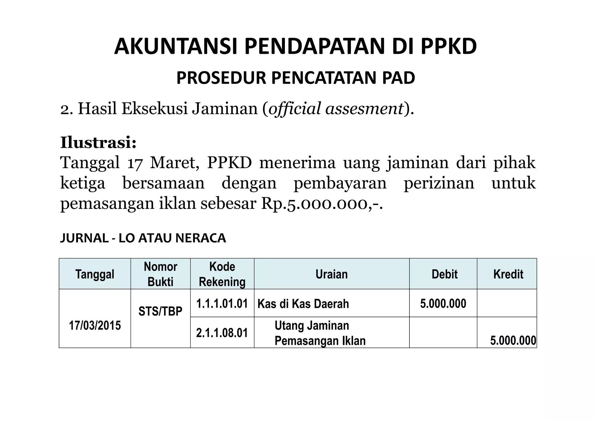 Akuntansi Pendapatan PEMDA | PDF