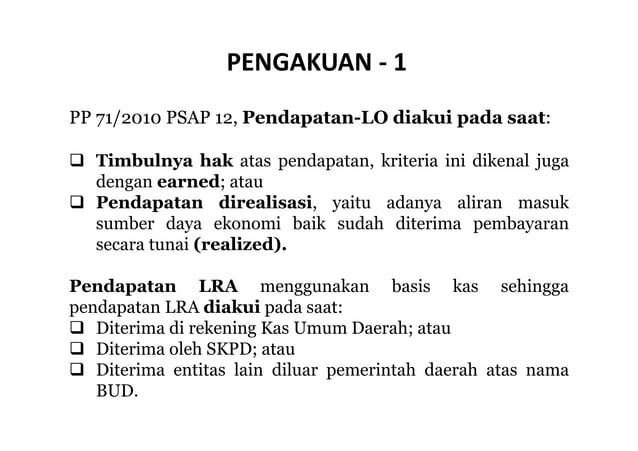 Akuntansi Pendapatan PEMDA | PDF