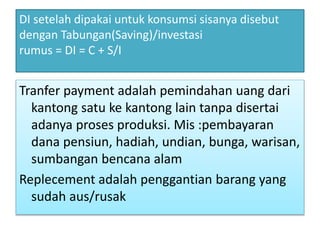 Pendapatan nasional | PPTX