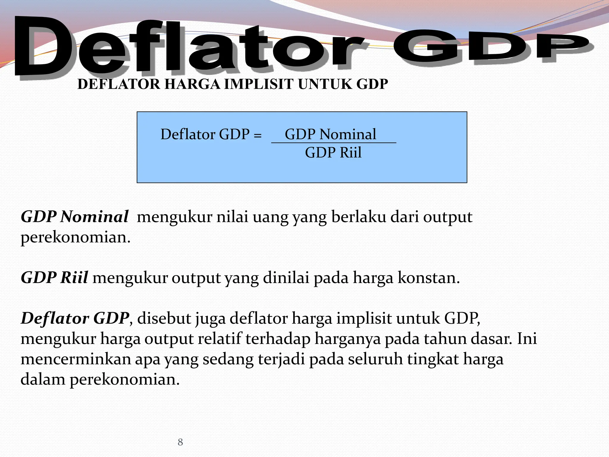 PENDAPATAN NASIONAL materi Ekonomi kelas XI | PPTX