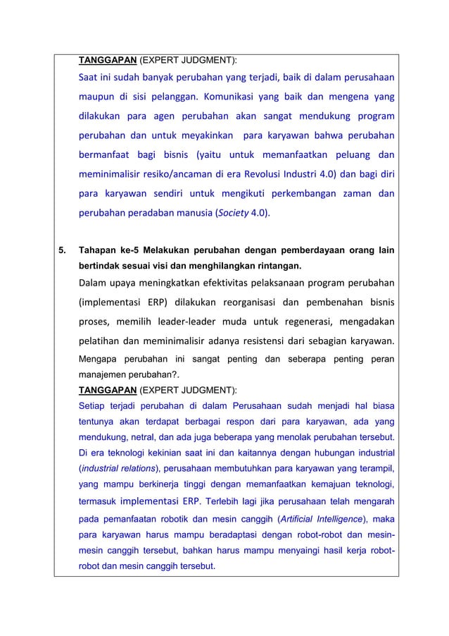 CONTOH : Pendapat Expert Judgement (oleh : Kanaidi, SE., M.Si., cSAP ...
