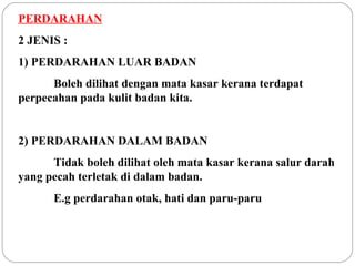 Pendarahan dan renjatani ndustri | PPT