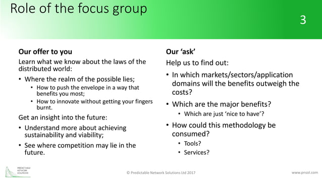 PEnDAR webinar 1 with notes | PPTX