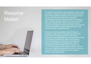 PENDATAAN AWAL SDGs DESA - TAPM LUMAJANG.pdf