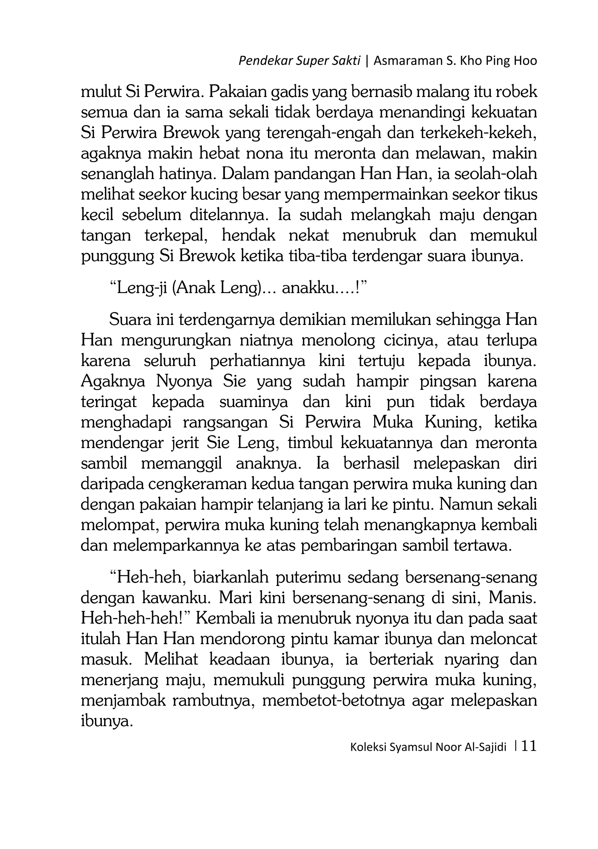 Pendekar super sakti kho png hoo | PDF