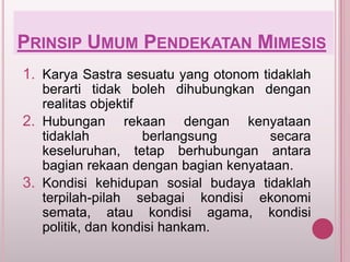 Pendekatan aliran drama | PPTX