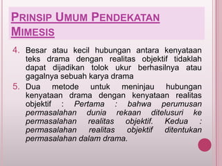 Pendekatan aliran drama | PPTX