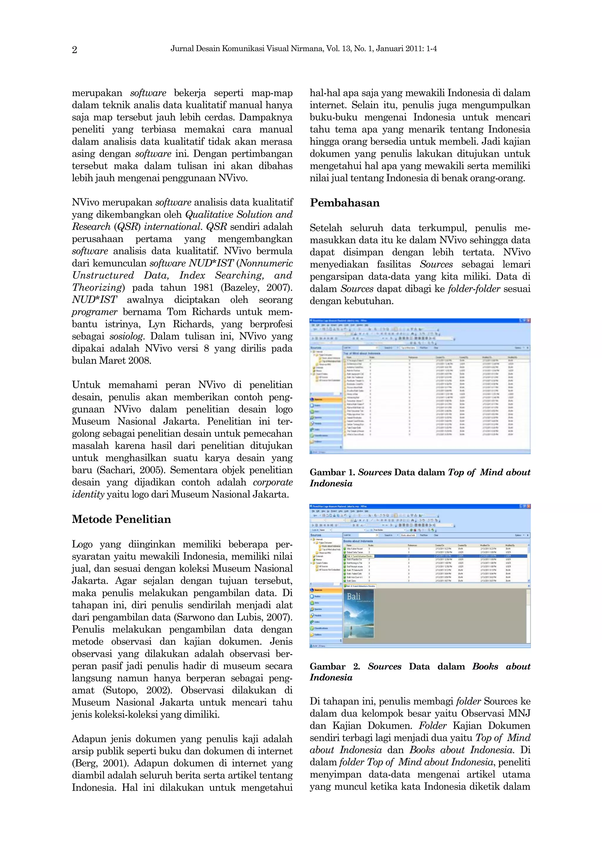 Pendekatan Analisis Data Menggunakan Nvivo | PDF