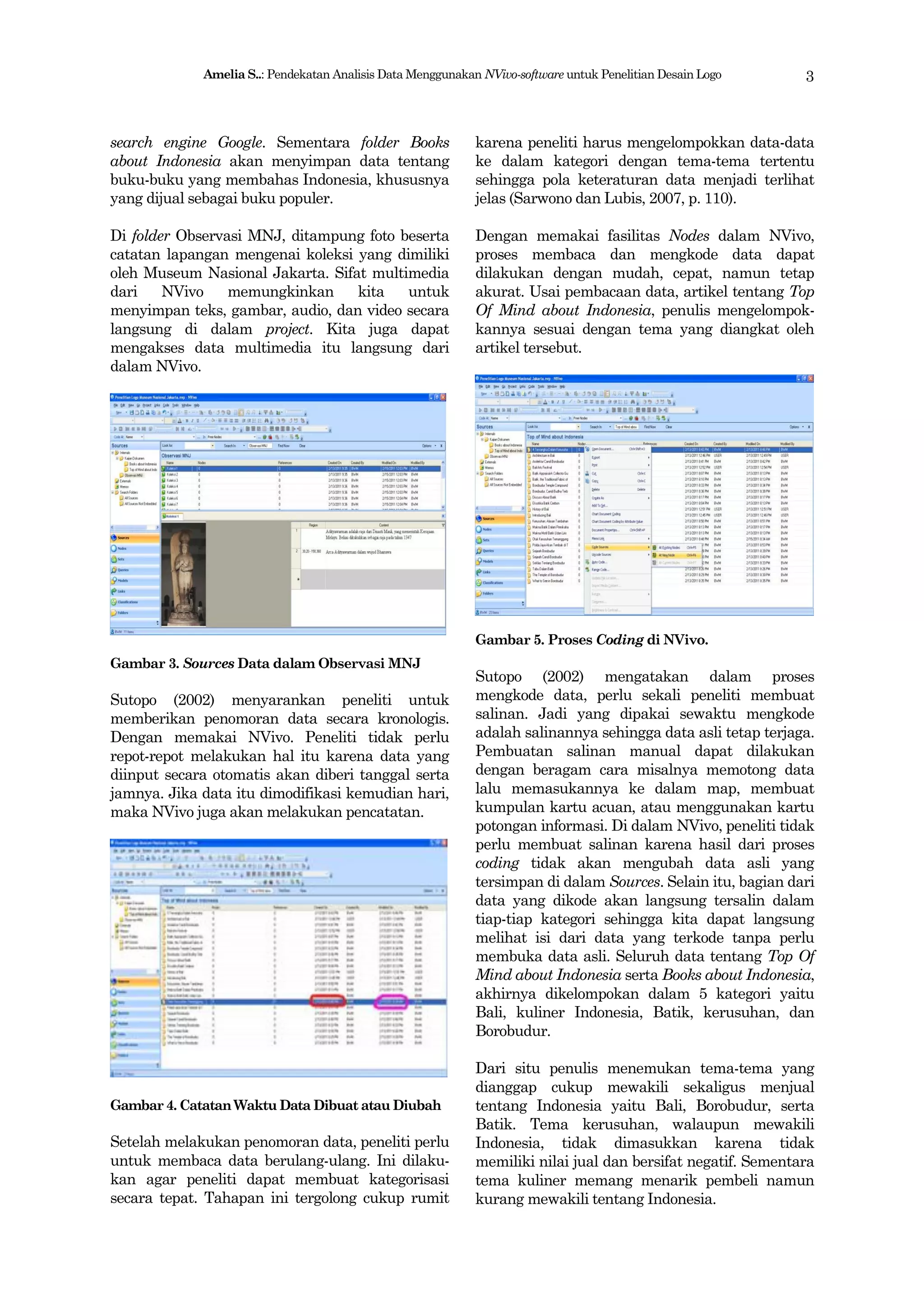 Pendekatan Analisis Data Menggunakan Nvivo | PDF