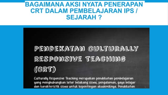 Pendekatan CRT-PPG Prajab.pptx culturaly | PPTX