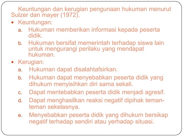 Pendekatan dalam manajemen kelas | PPTX