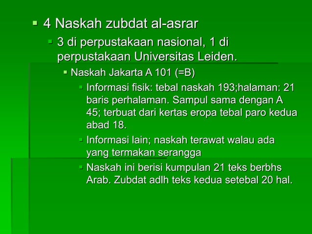 Pendekatan Filologi dalam Studi Islam. Sebuah Pengantar | PPT