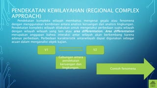 Pendekatan Geografi by SMAGO Fosfourt | PPTX