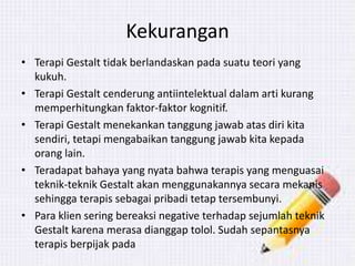 Pendekatan gestalt | PPT