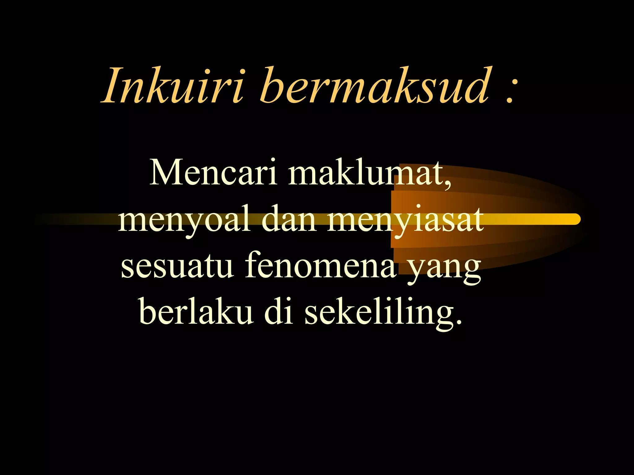 Pendekatan inkuiri penemuan | PPT