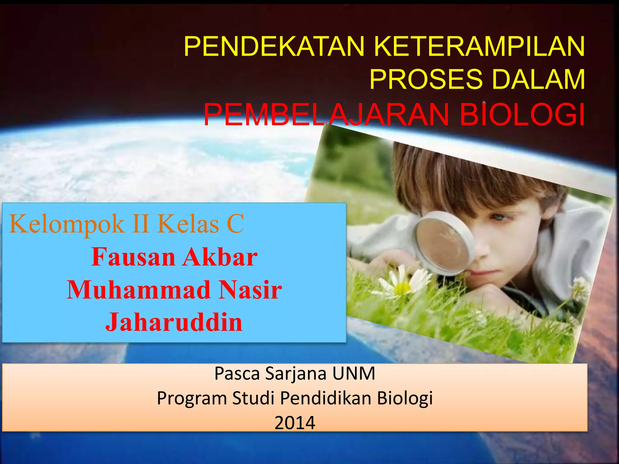 Pendekatan keterampilan Proses | PPTX