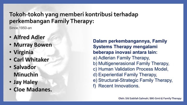 Pendekatan Konseling "Family Therapy" | PPTX