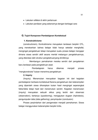 Pendekatan kontekstual | DOCX