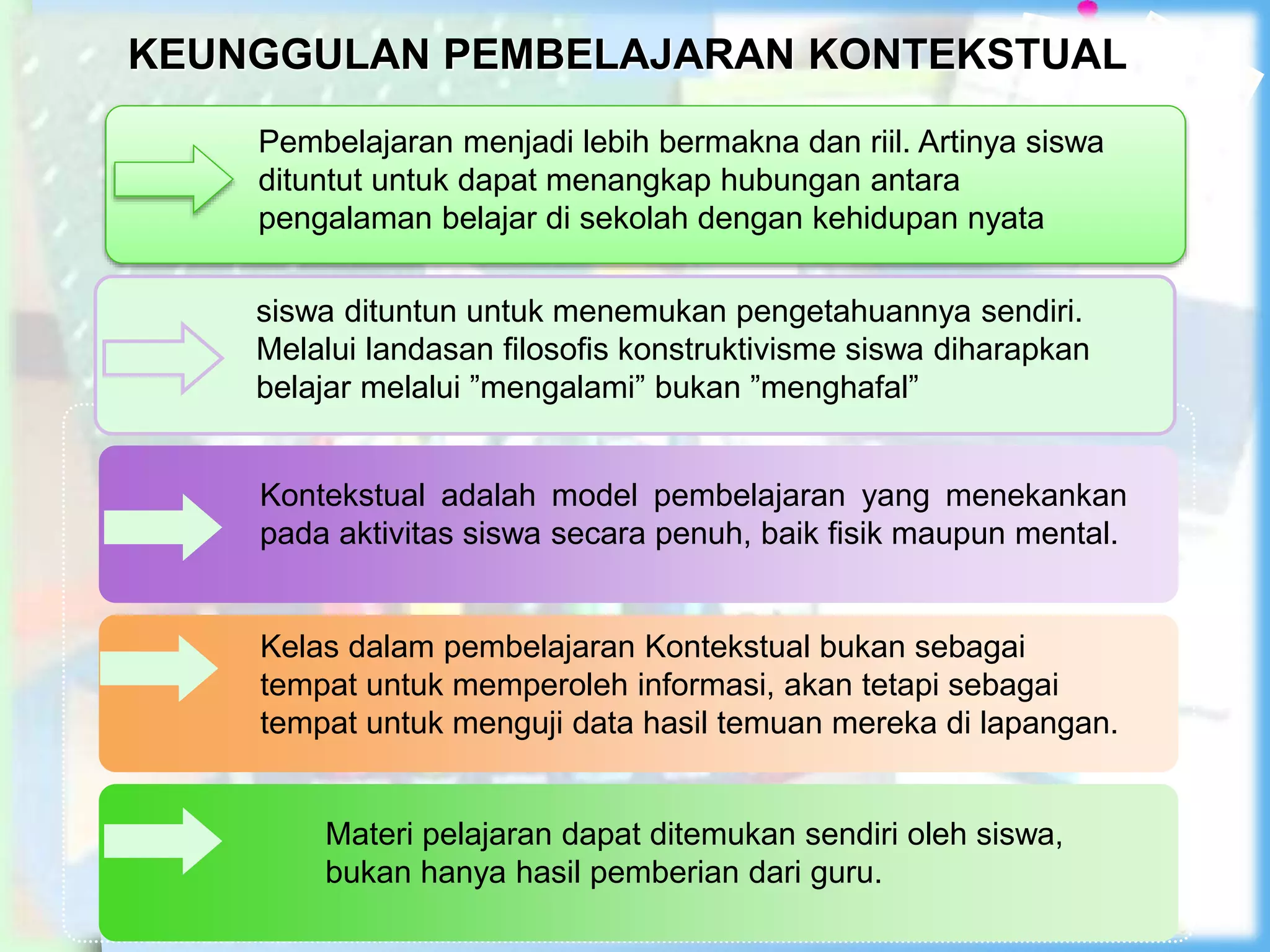 Pendekatan kontekstual | PPTX
