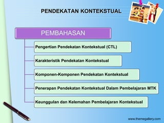 Pendekatan kontekstual | PPTX