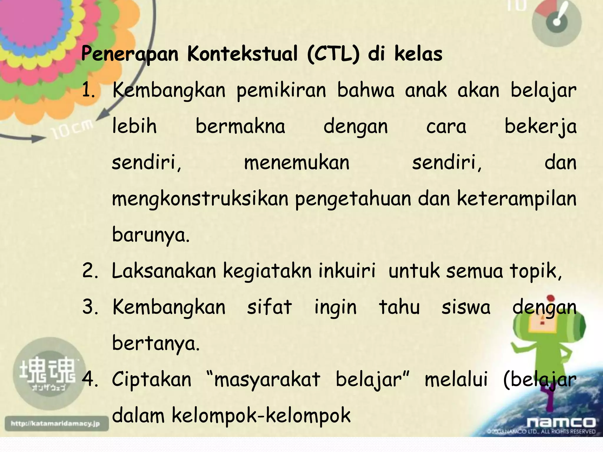 Pendekatan kontekstual 1 | PPTX