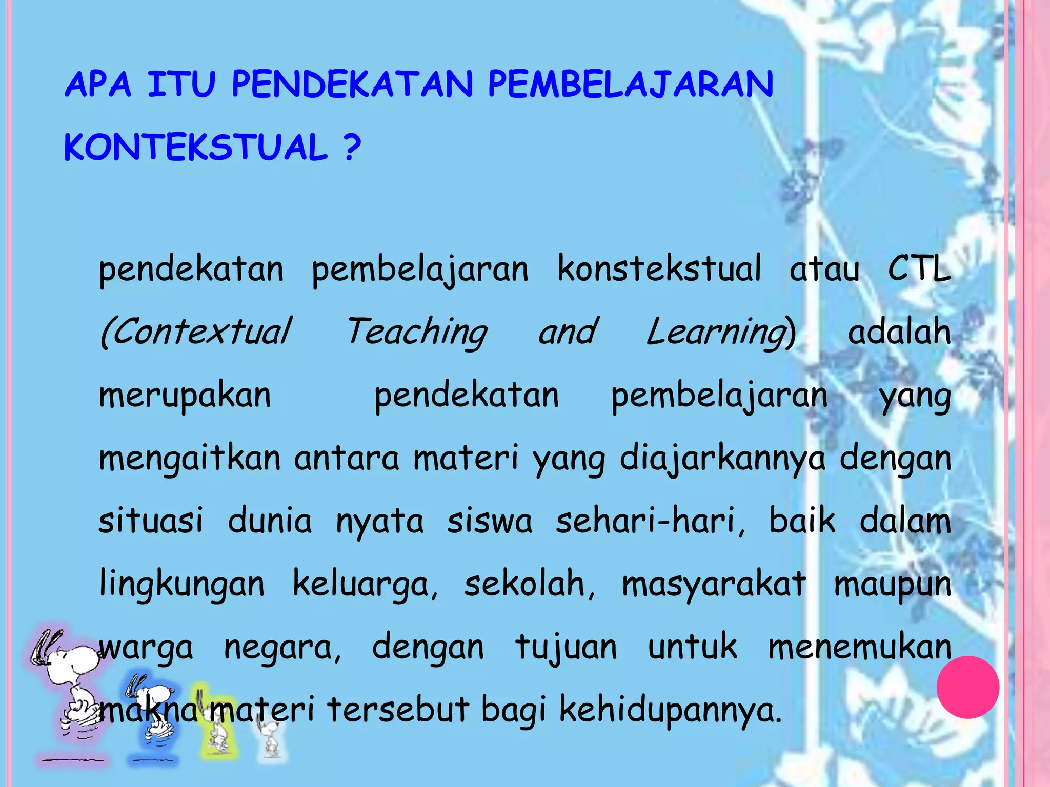 Pendekatan kontekstual 1 | PPTX
