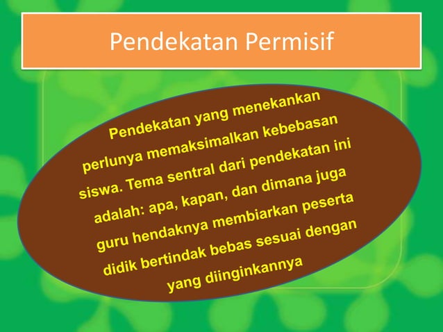 Pendekatan manajemen kelas | PPTX
