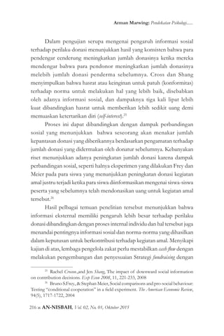 Pendekatan psikologi dalam peningkatan fundraising zakat | PDF