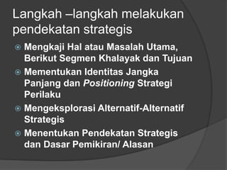 Pendekatan strategis | PPT