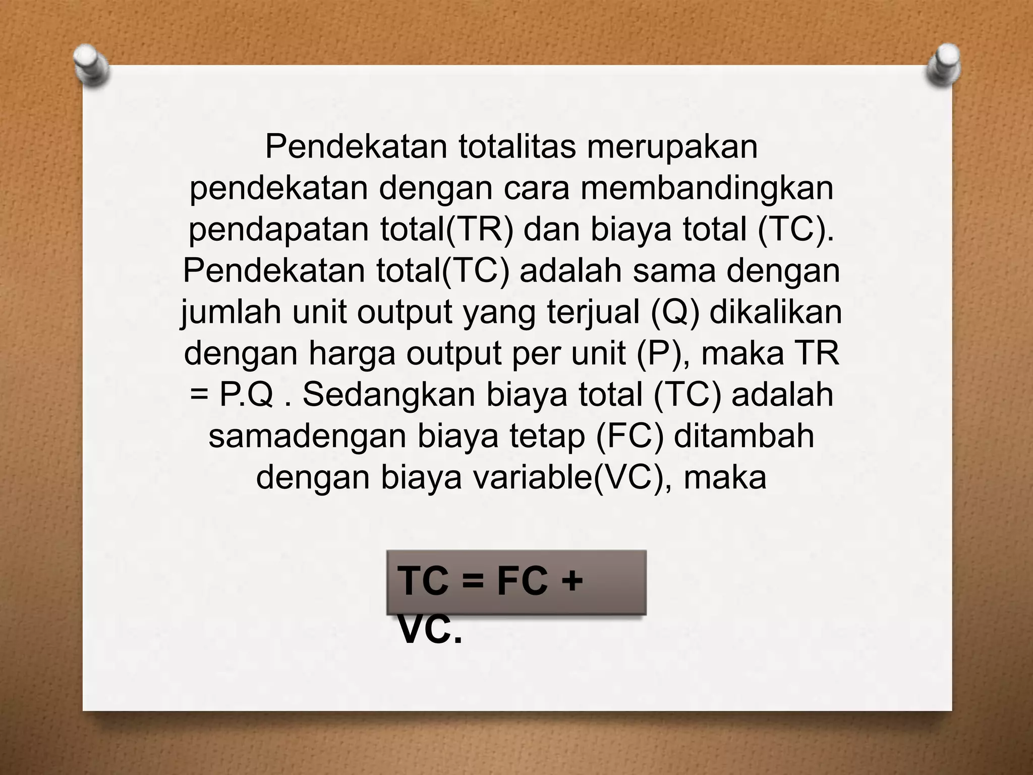 Pendekatan Totalitas (Totalitas Approach) | PPTX