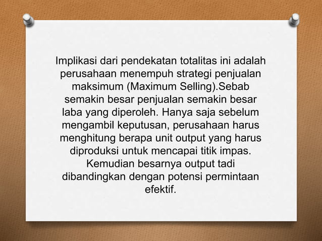 Pendekatan Totalitas (Totalitas Approach) | PPTX