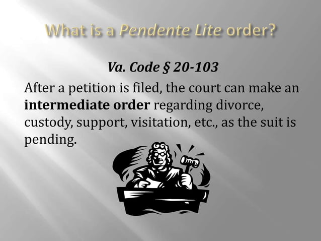 Pendente lite | PPT