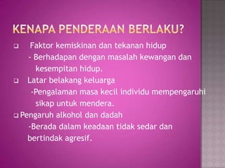 Penderaan | PPT