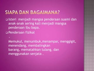 Penderaan | PPT