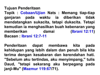 Penderitaan orang orang pilihan | PPT