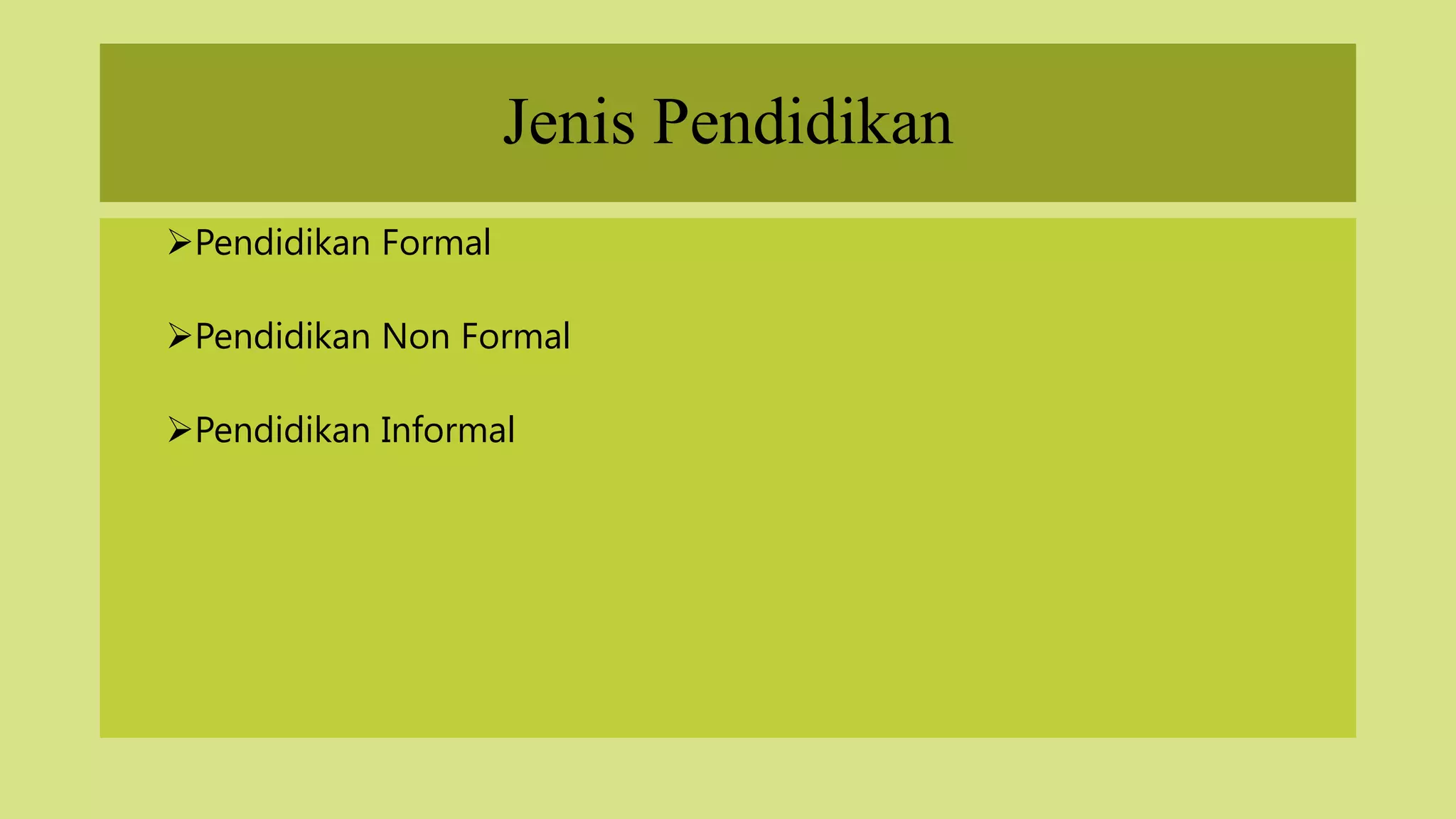 Pendidikan | PPTX