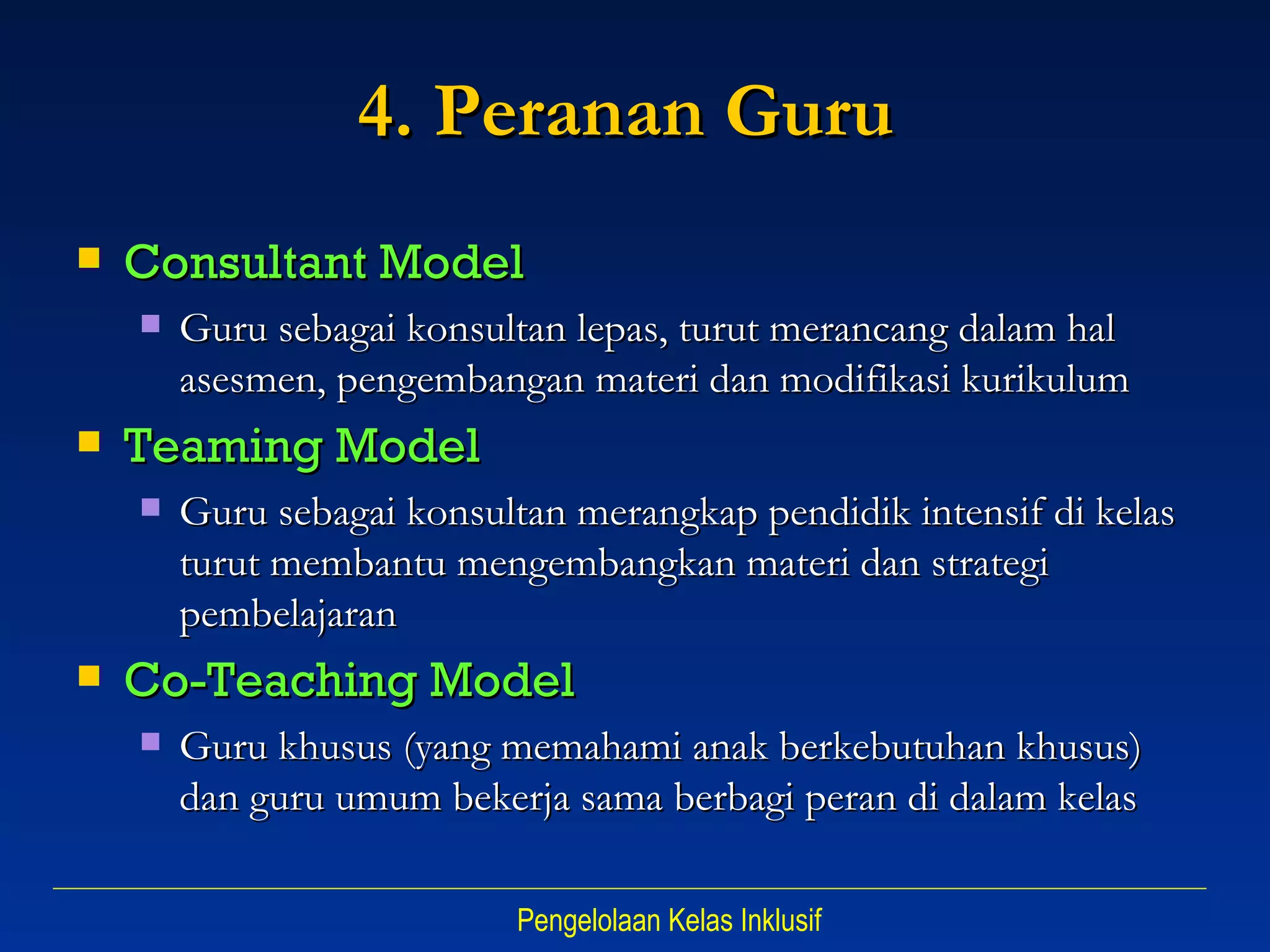 Pendidikan Inklusi | PPT