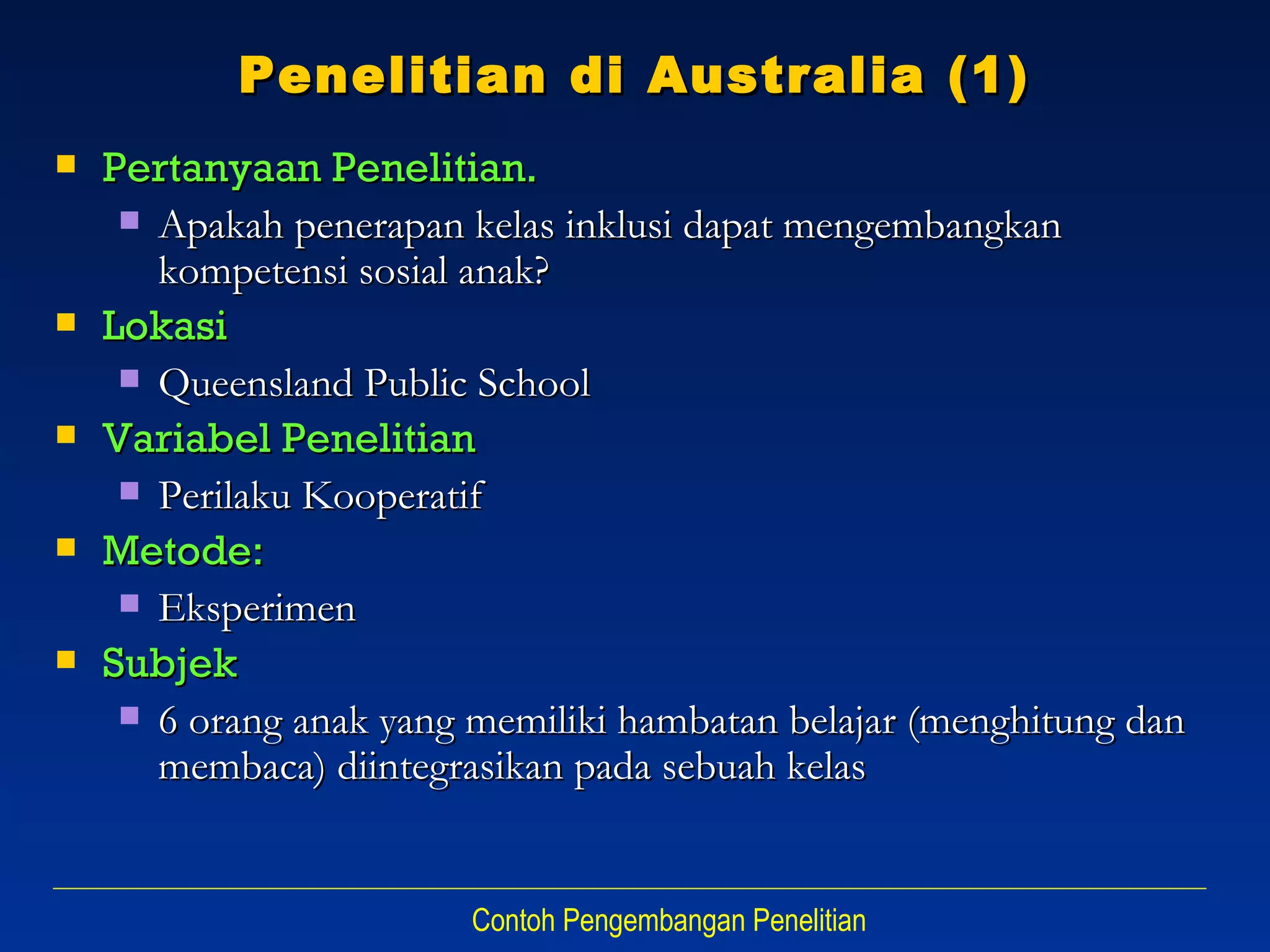 Pendidikan Inklusi | PPT