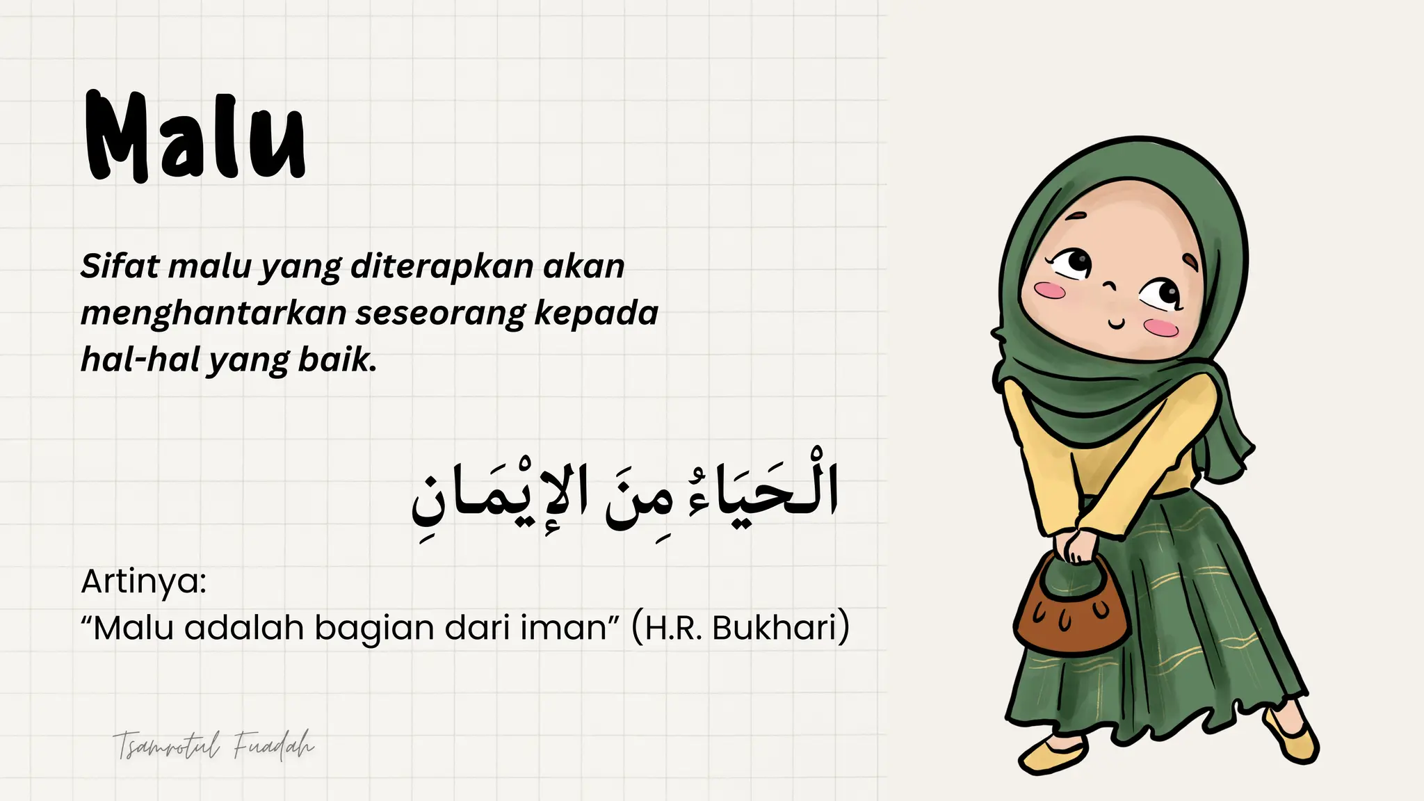 PAI Kelas 11 SMA - Pengertian Cabang Iman: Menjaga Kehormatan, Ikhlas, Malu, Zuhud | PDF